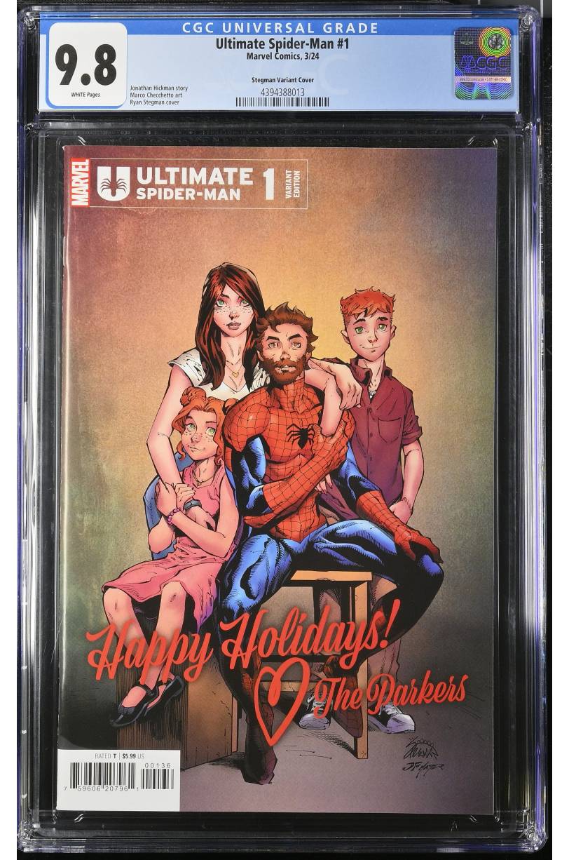 Ultimate Spider-Man #1 Ryan Stegman Variant CGC 9.8 FIRST PRINT