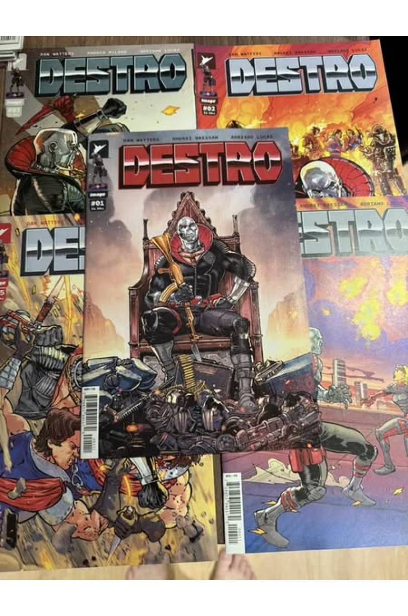GI JOE DESTRO COMPLETE SET #1-5