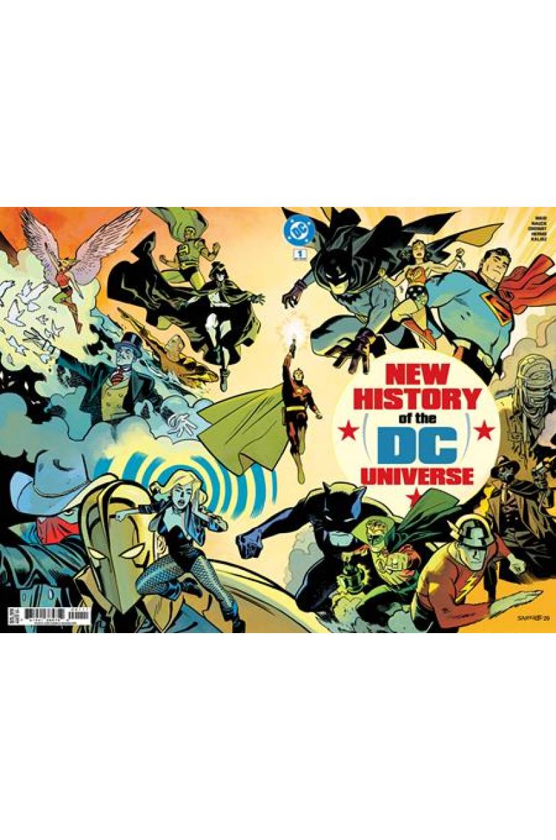 NEW HISTORY OF THE DC UNIVERSE #1 (OF 4) CVR A CHRIS SAMNEE WRAPAROUND