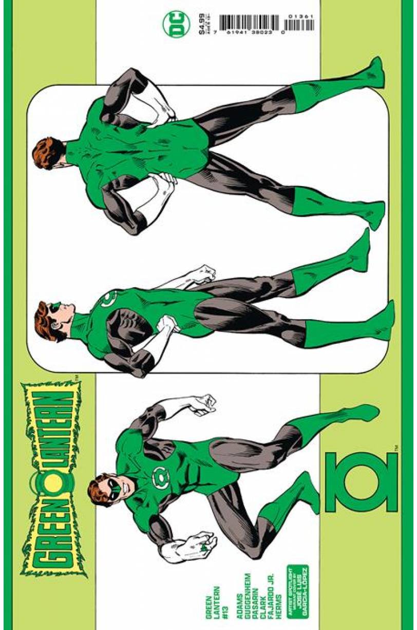 GREEN LANTERN #13 CVR D JOSE LUIS GARCIA-LOPEZ ARTIST SPOTLIGHT ...