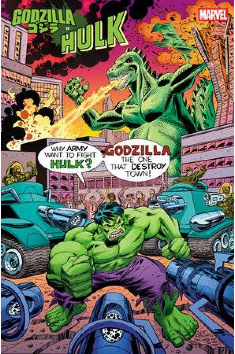GODZILLA VS HULK #1 SCOTT KOBLISH CLASSIC VAR