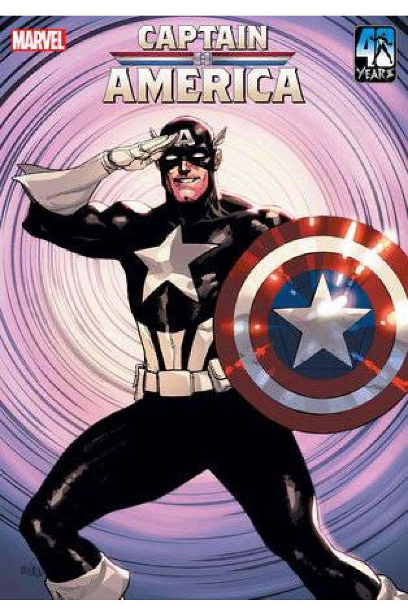 CAPTAIN AMERICA #9 LEINIL YU BLACK COSTUME VAR