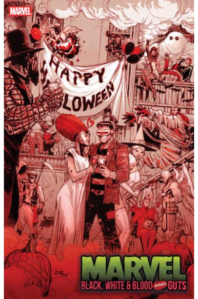 MARVEL: BLACK, WHITE & BLOOD AND GUTS #1 JOSHUA CASSARA VARIANT