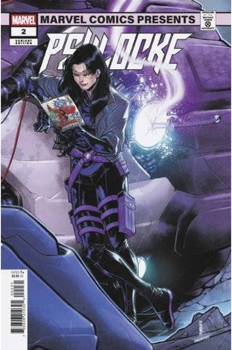 PSYLOCKE #2 DAVID BALDEON MARVEL COMICS PRESENTS VAR