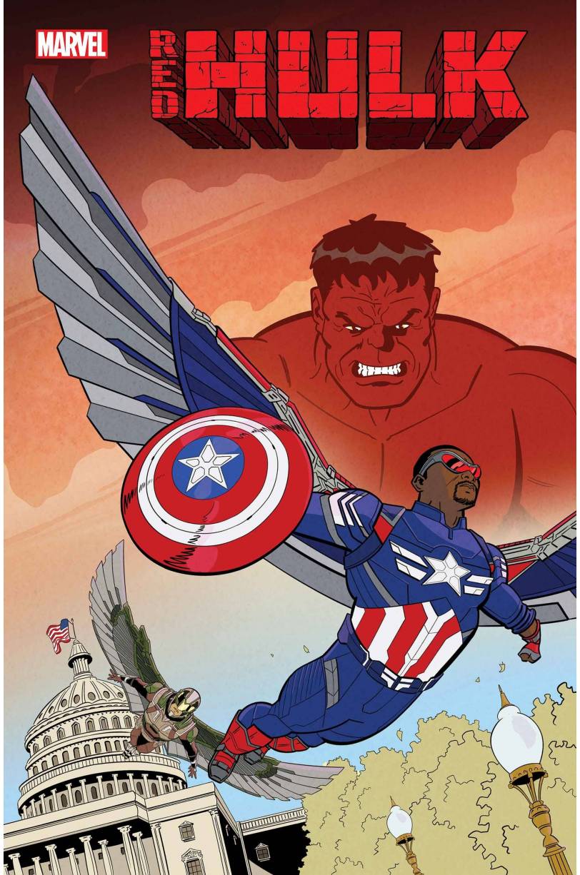 RED HULK #1 JACOB EDGAR MARVEL STUDIOS VAR