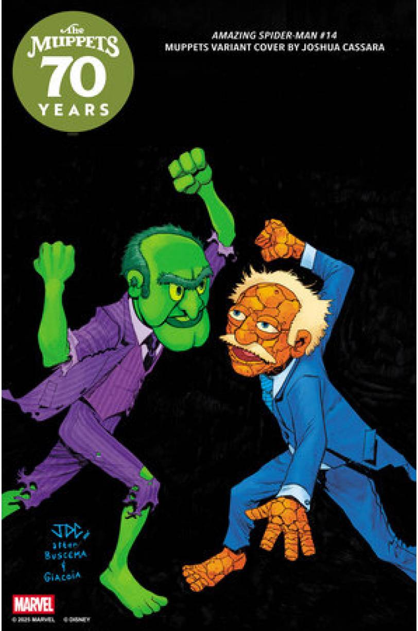 AMAZING SPIDER-MAN #14 JOSHUA CASSARA MUPPETS VARIANT