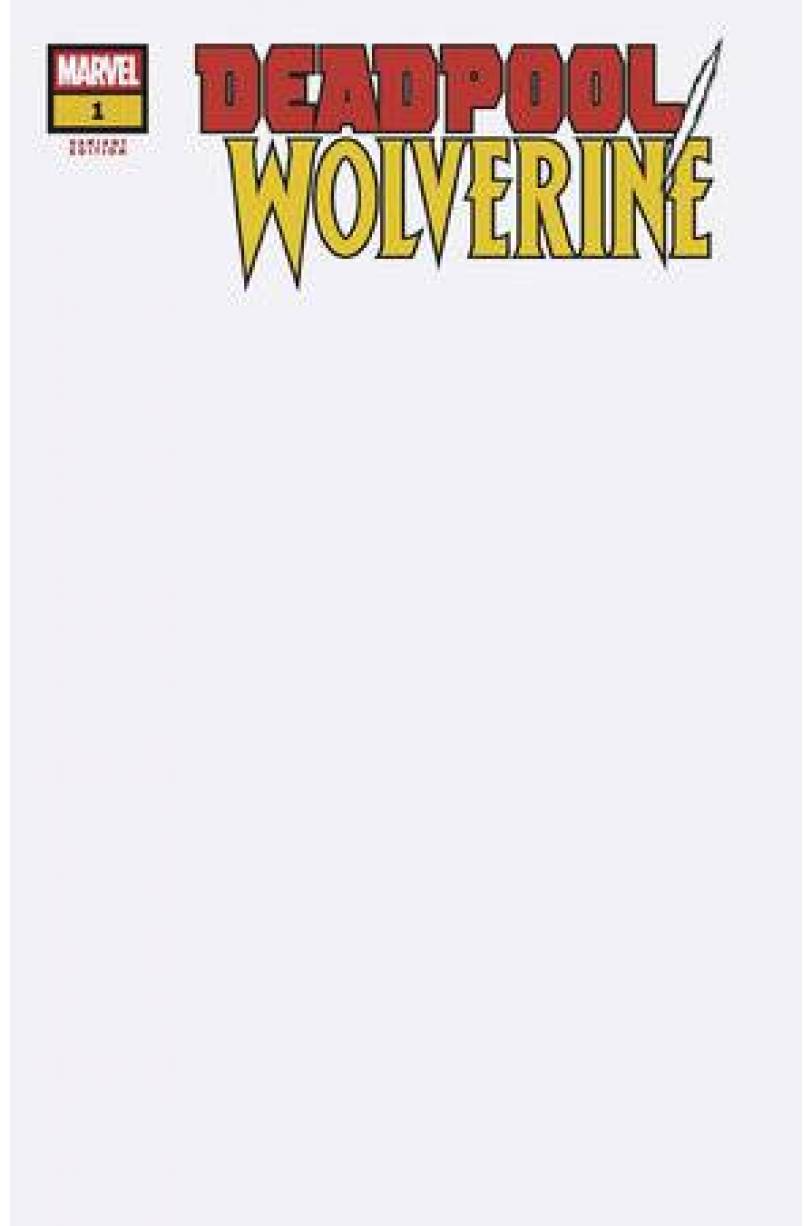 DEADPOOL WOLVERINE #1 BLANK COVER VAR