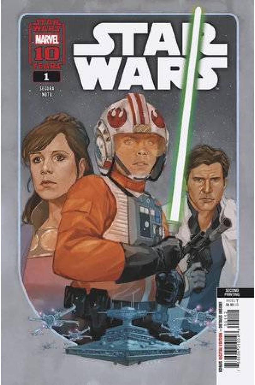 STAR WARS #1 2ND PTG PHIL NOTO VAR