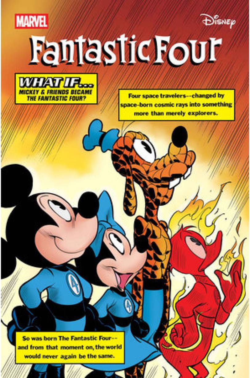FANTASTIC FOUR #6 IVAN BIGARELLA DISNEY WHAT IF? FANTASTIC FOUR HOMAGE ...