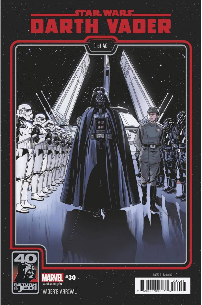 STAR WARS DARTH VADER #30 RETURN JEDI 40TH ANNIV SPROUSE VAR