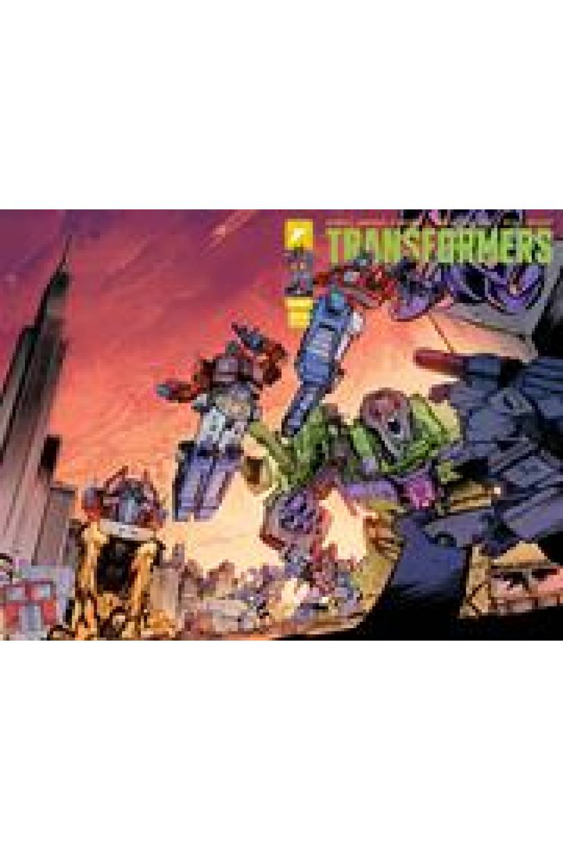 TRANSFORMERS #24 CVR F DANIEL WARREN JOHNSON & MIKE SPICER WRAPAROUND VAR
