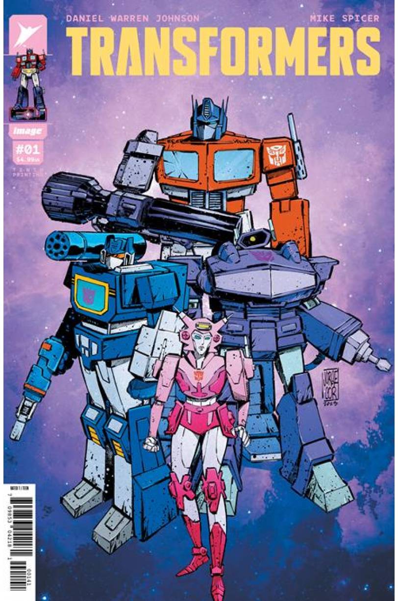 TRANSFORMERS #1 Tenth Printing Cvr D Jorge Corona & Mike Spicer Var