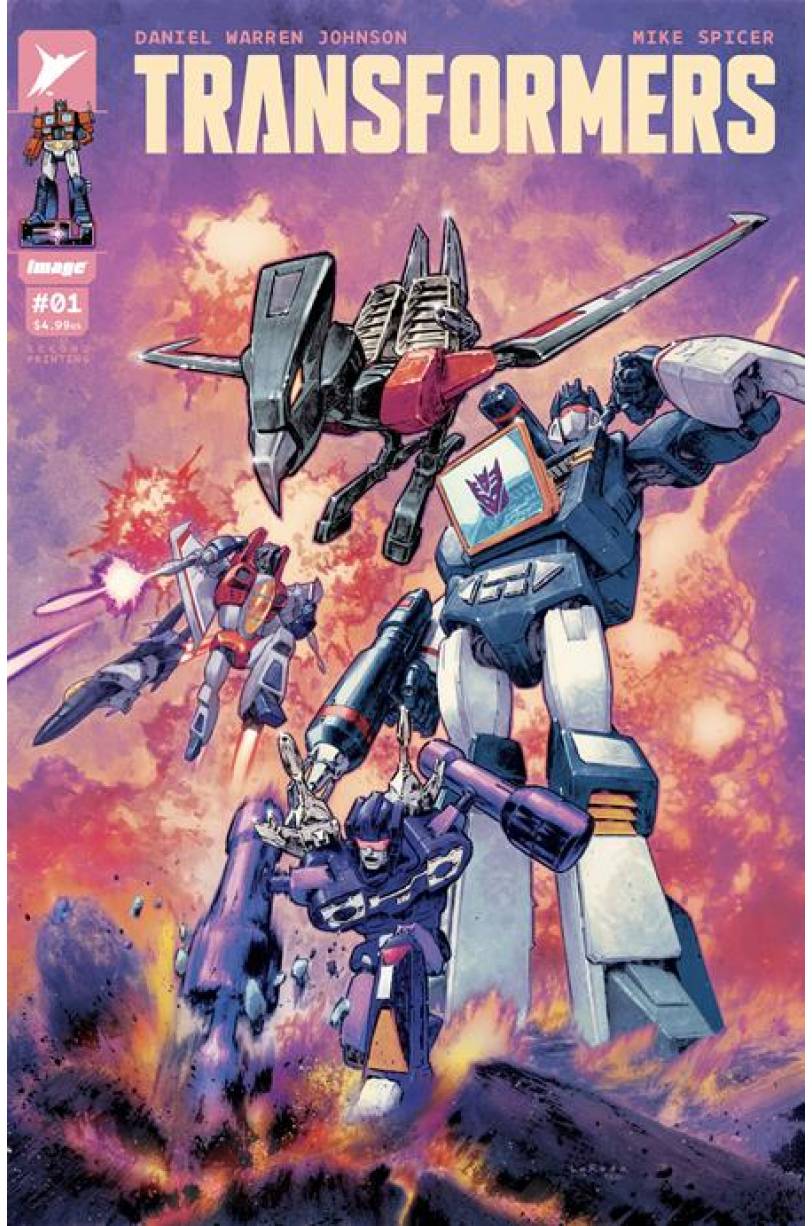 TRANSFORMERS #1 CVR D LEWIS LAROSA VAR Second Printing
