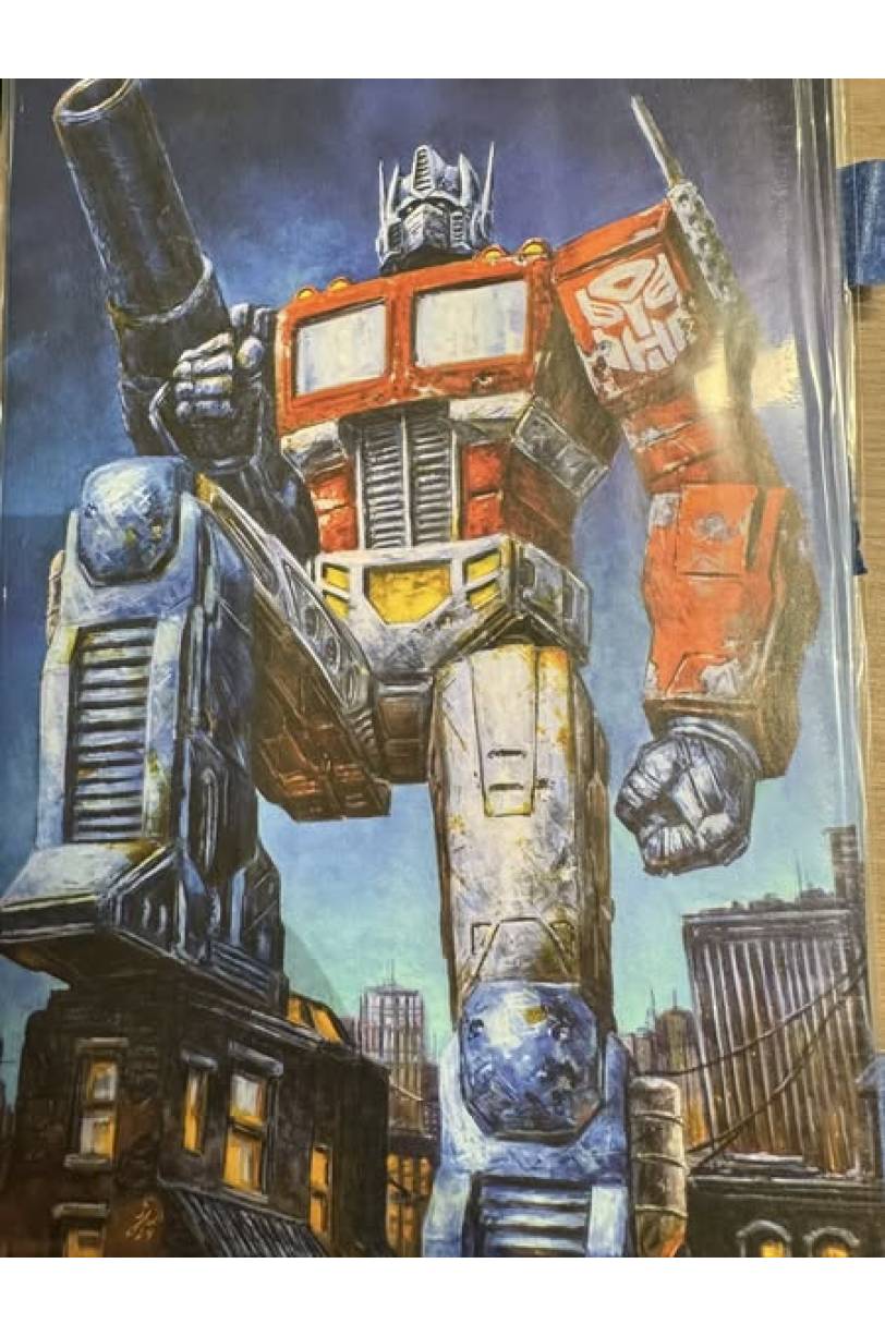 Transformers #16 Optimus Prime cover by Desjardins MEGACON Exclusive ...