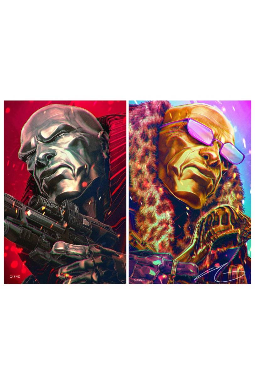G.I. JOE #289 Destro + BIG DADDY VIRGIN Exclusive!